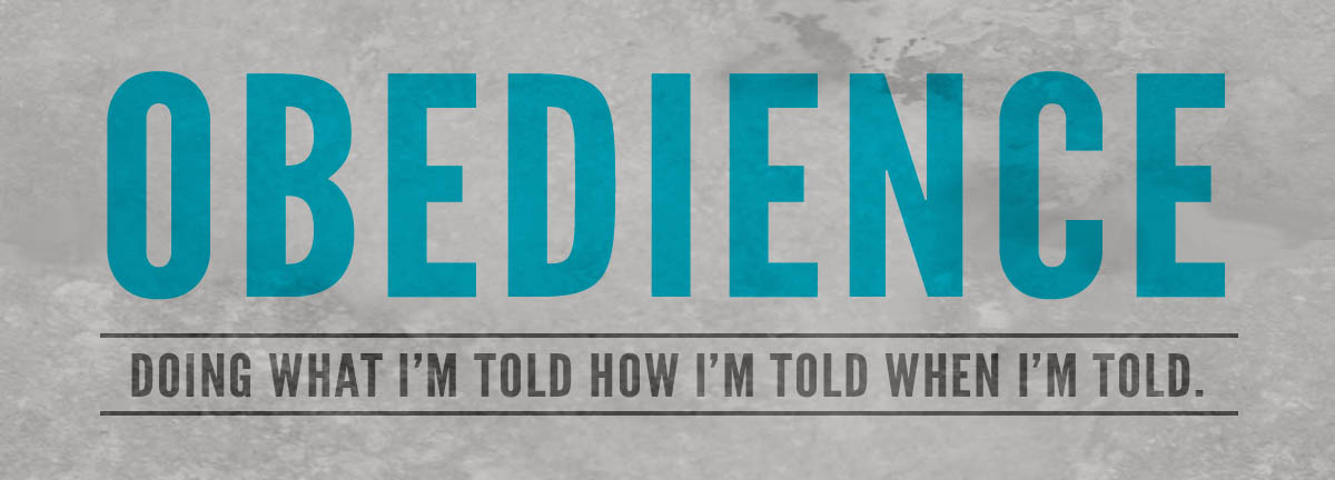 Obedience – Character Connection